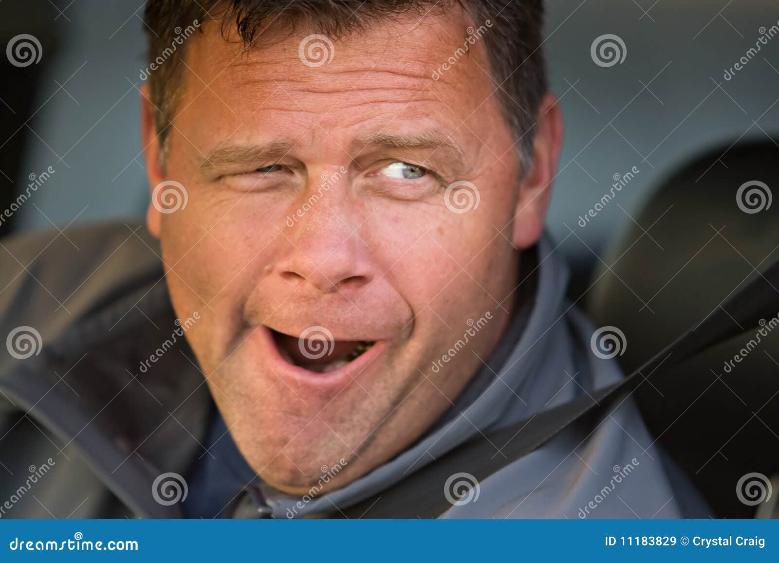 Big Yawn Tired Man stock image. Image of yawn, grey, tire - 11183829