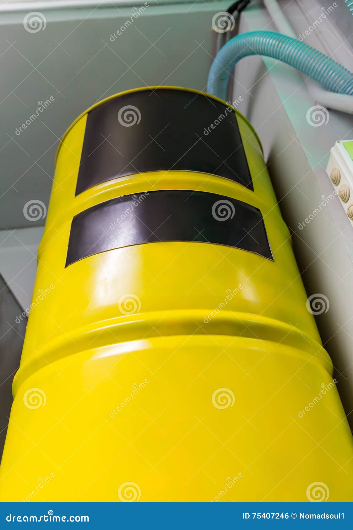 Big yellow barrel stock photo. Image of organic, disease - 75407246