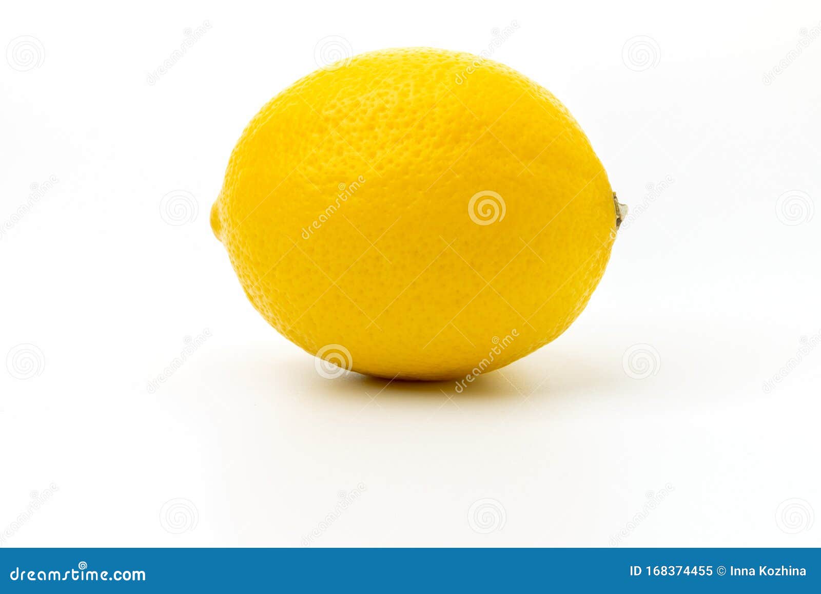 One yellow lemon stock image. Image of freshness, full - 168374455