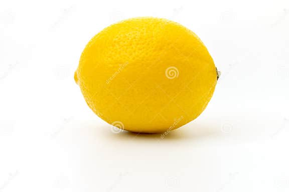One yellow lemon stock image. Image of freshness, full - 168374455