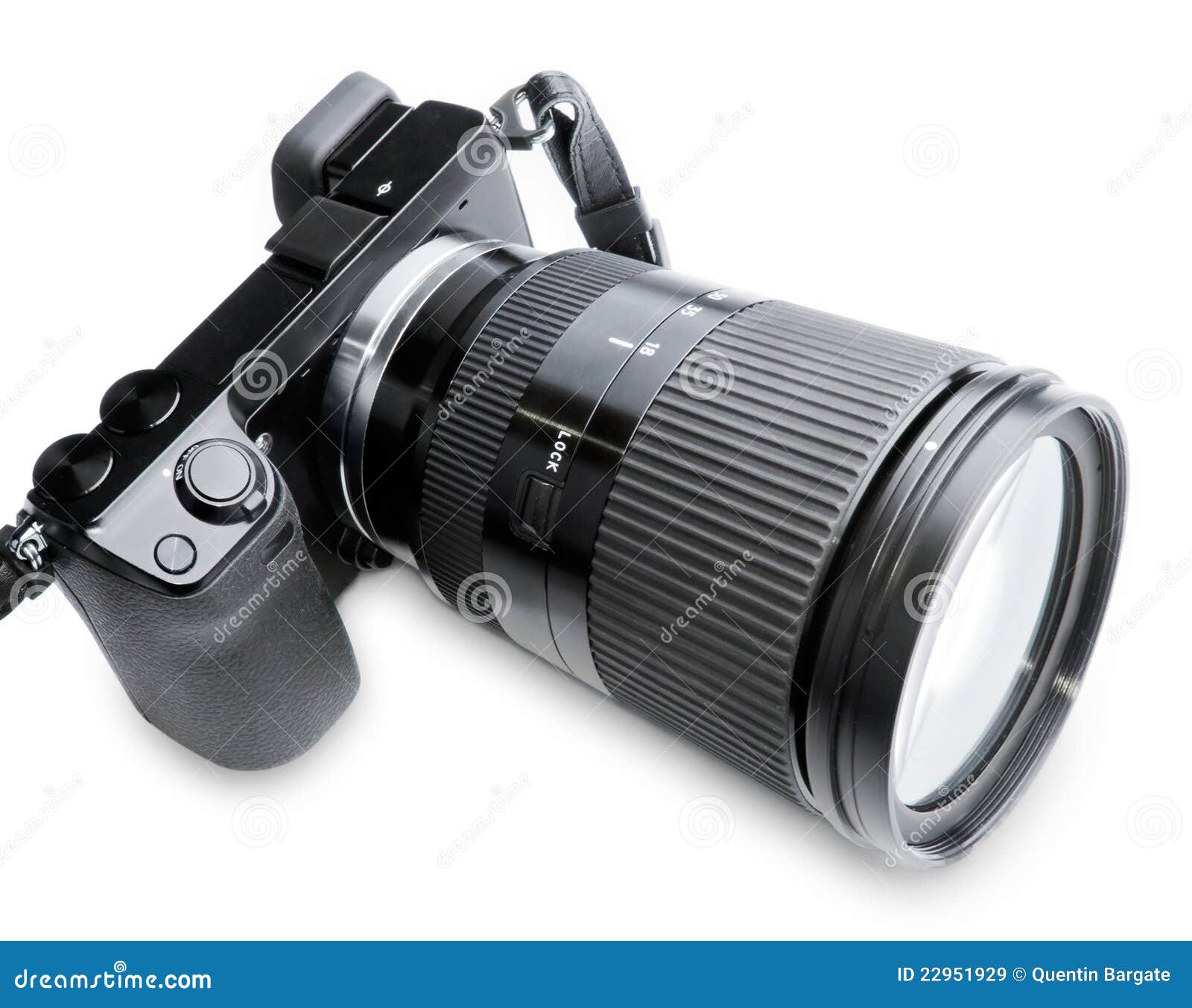 Big Zoom Camera stock image. Image of black, modern, technology - 22951929
