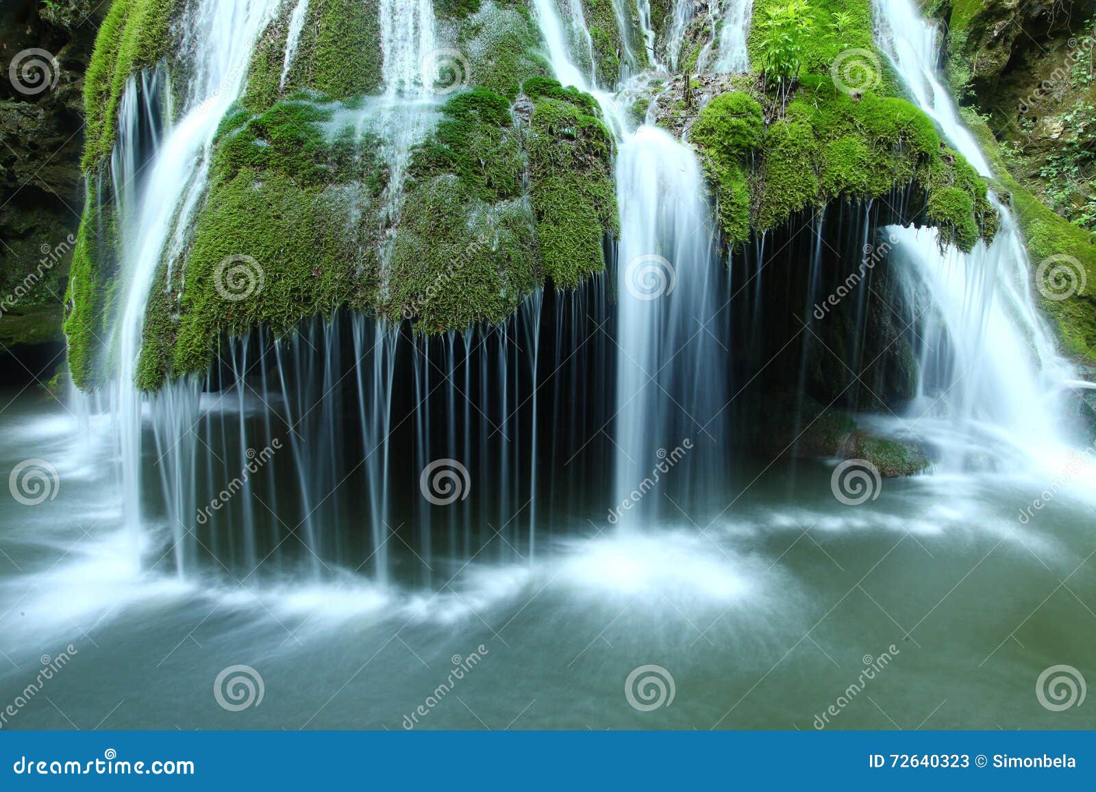 Bigar waterfall stock image. Image of mountains, landscape - 72640323
