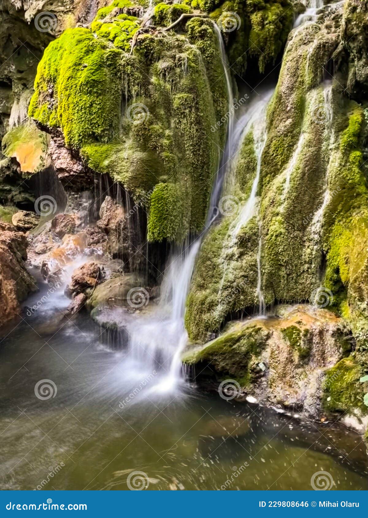 Bigar Waterfall after Collapse Stock Photo - Image of waterfall ...