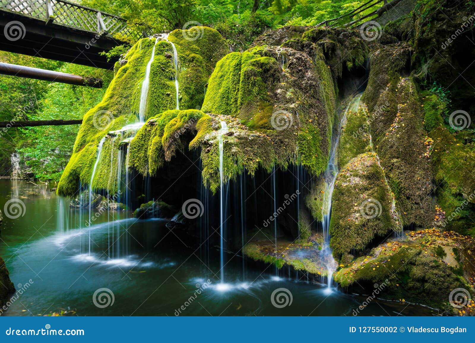 Bigar waterfall stock photo. Image of severin, romania - 127550002
