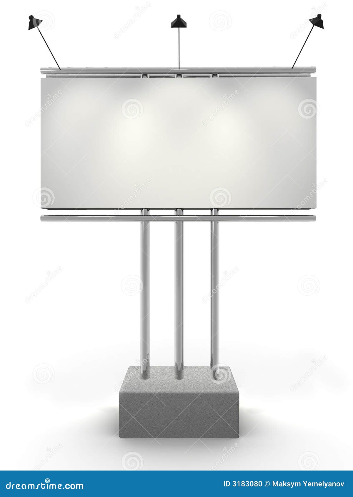 Bigboard stock illustration. Illustration of commercial - 3183080
