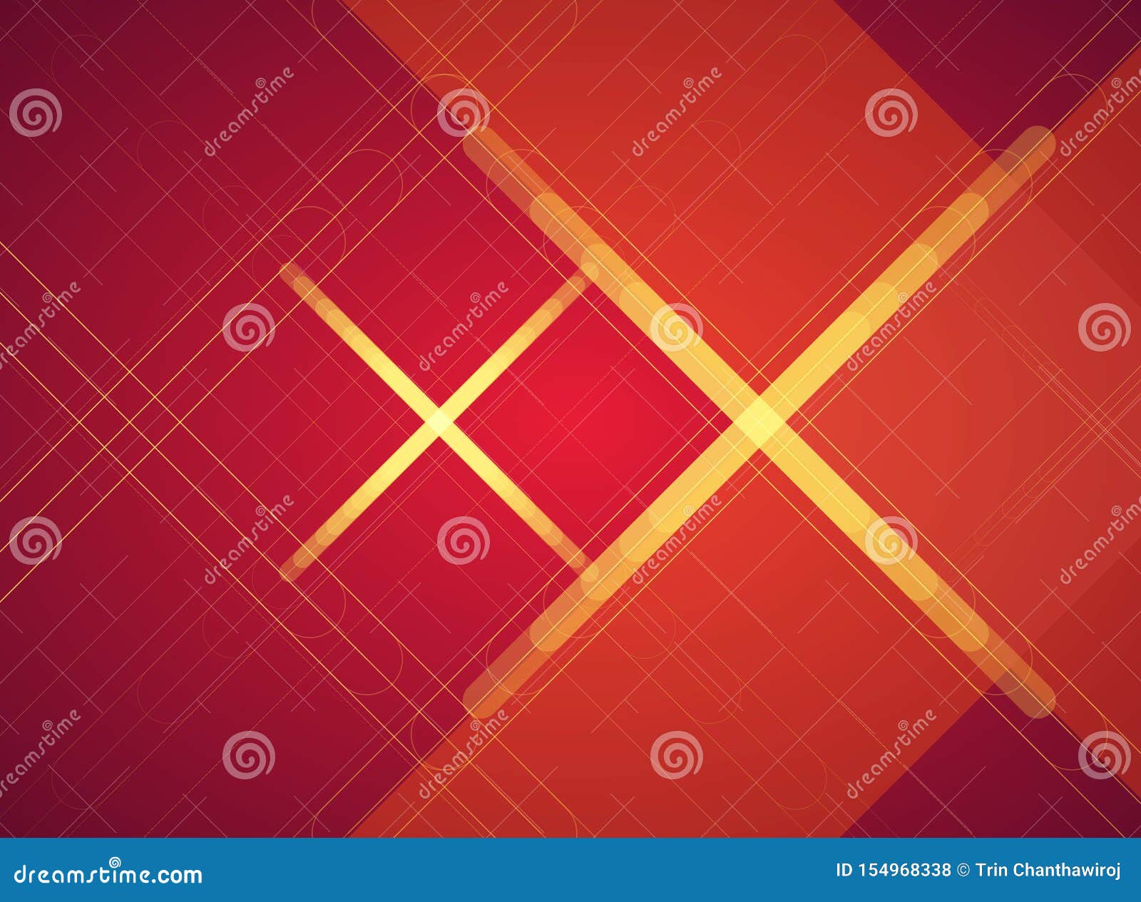 Cross on the red complex stock illustration. Illustration of yellow ...