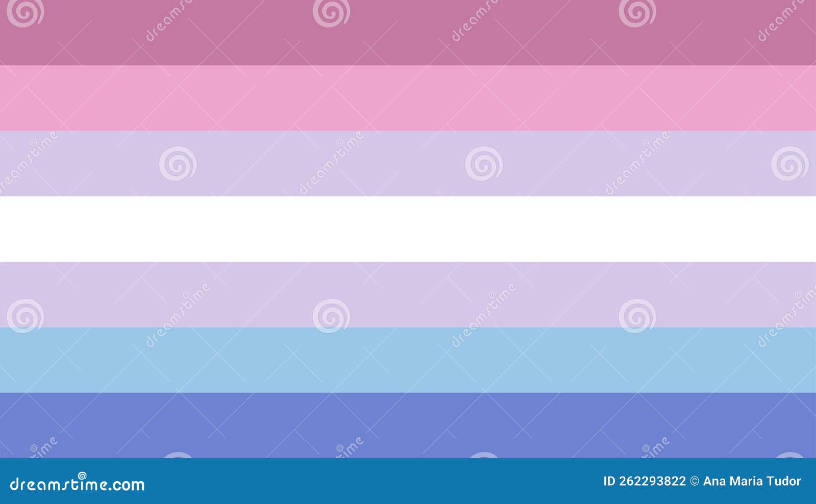 Bigender Flag symbol stock illustration. Illustration of bigender ...