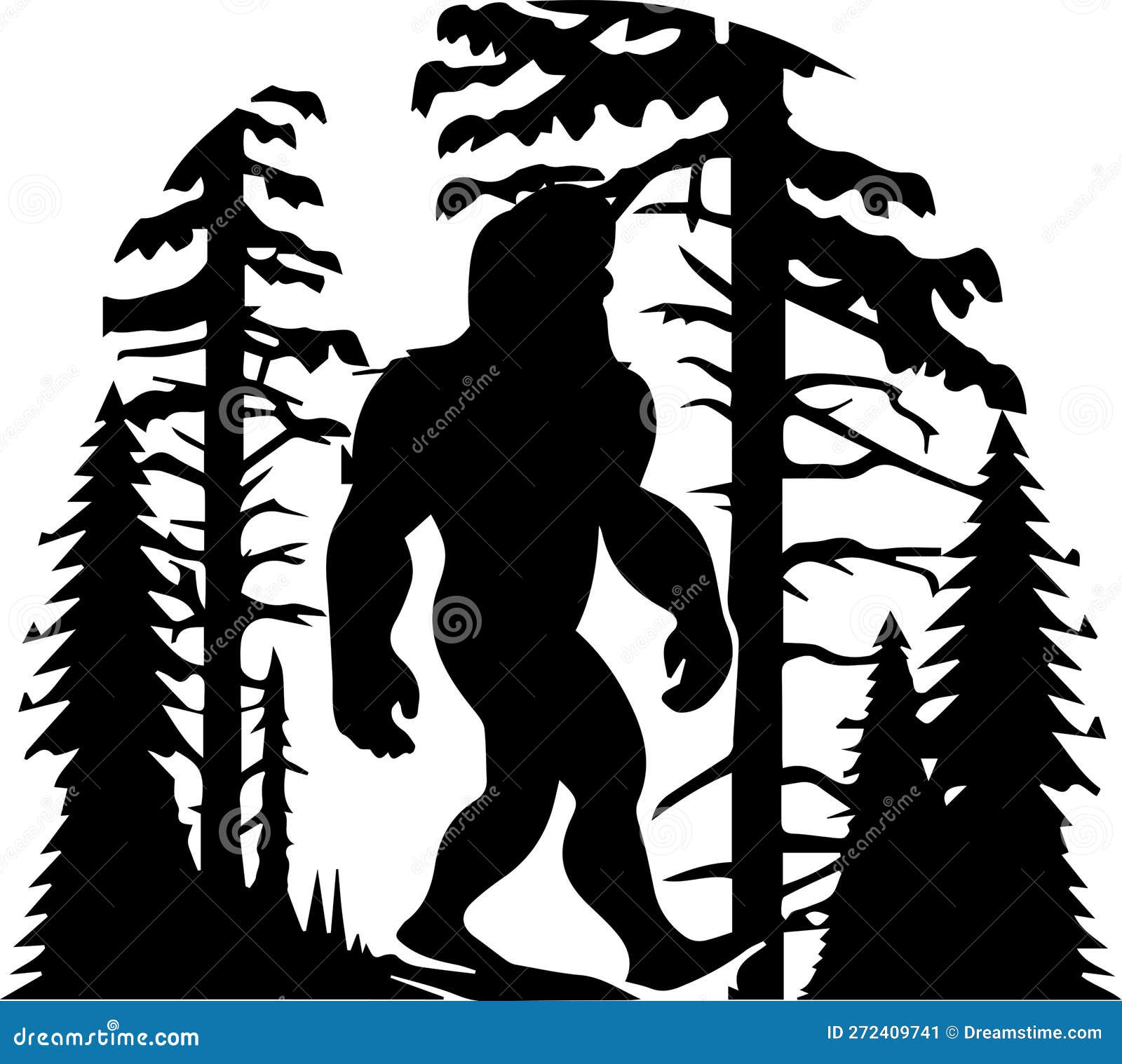 Bigfoot Logo Icon Cartoon Vector | CartoonDealer.com #287181999