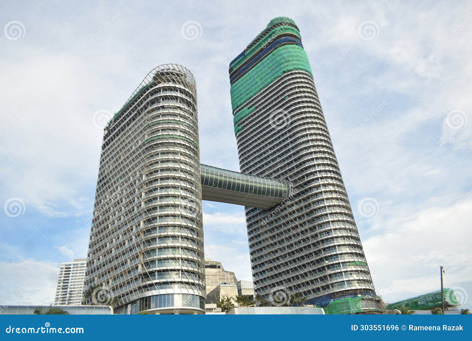 The Biggest Building in Colombo Sri Lanka Landmark Stock Photo - Image ...