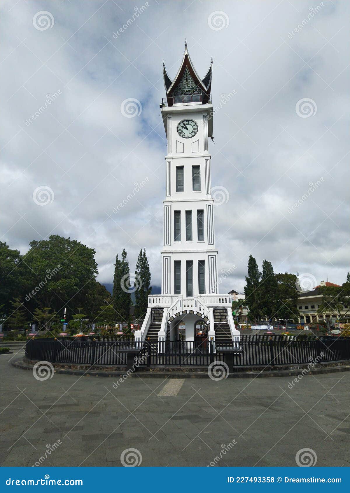 The Biggest Clock on the Island of Sumatra Editorial Stock Photo ...