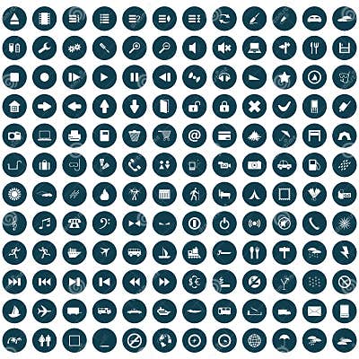 Biggest icon collection stock vector. Illustration of file - 8919034