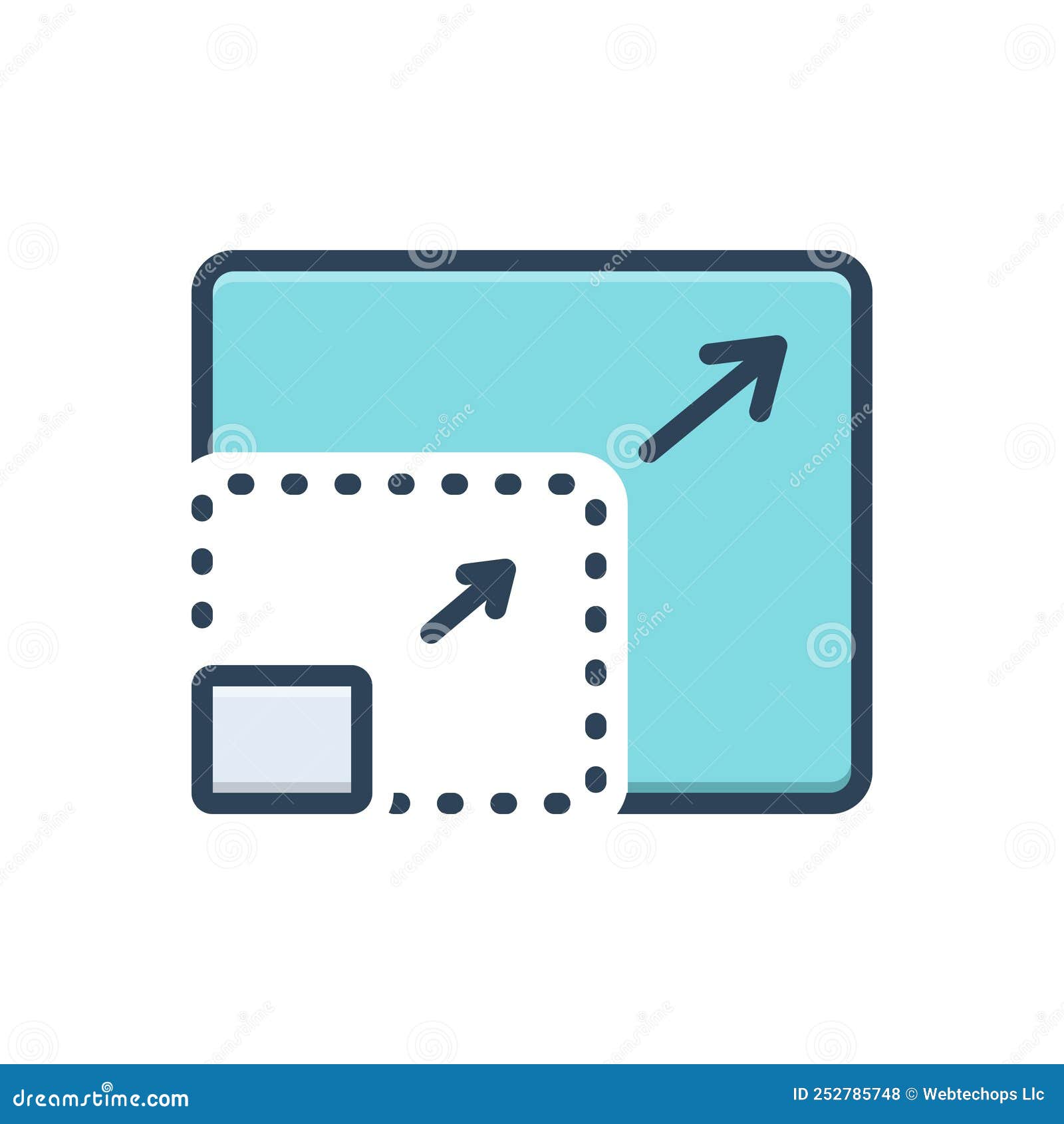 Color Illustration Icon for Biggest, Maximum and Greatest Stock Vector ...