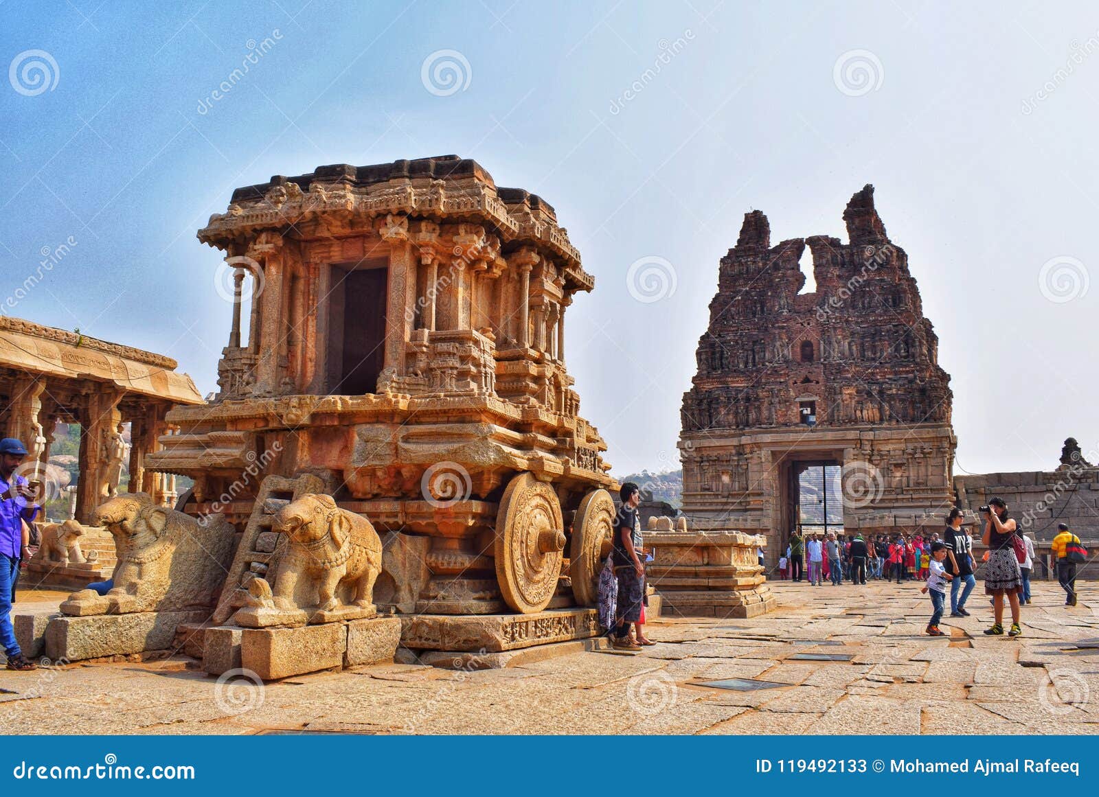 The Biggest Stone Chariot in the World Editorial Stock Photo - Image of ...