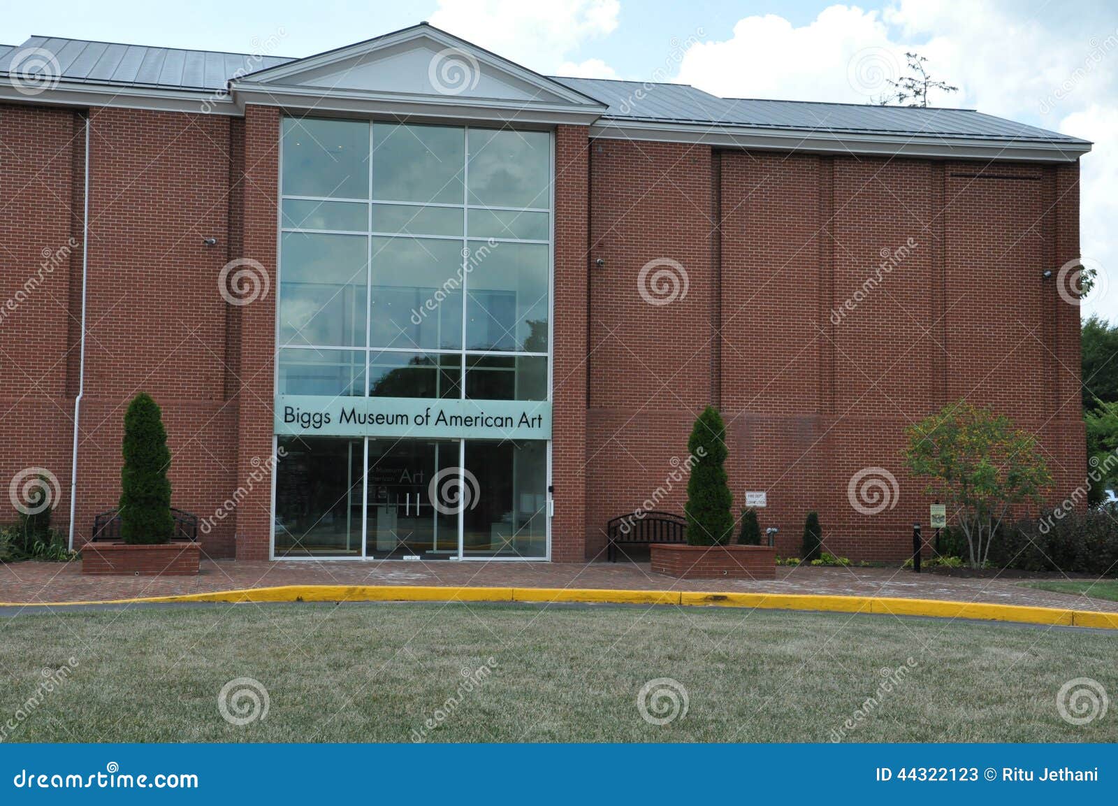 Biggs Museum of American Art, Dover Delaware Stock Image - Image of ...