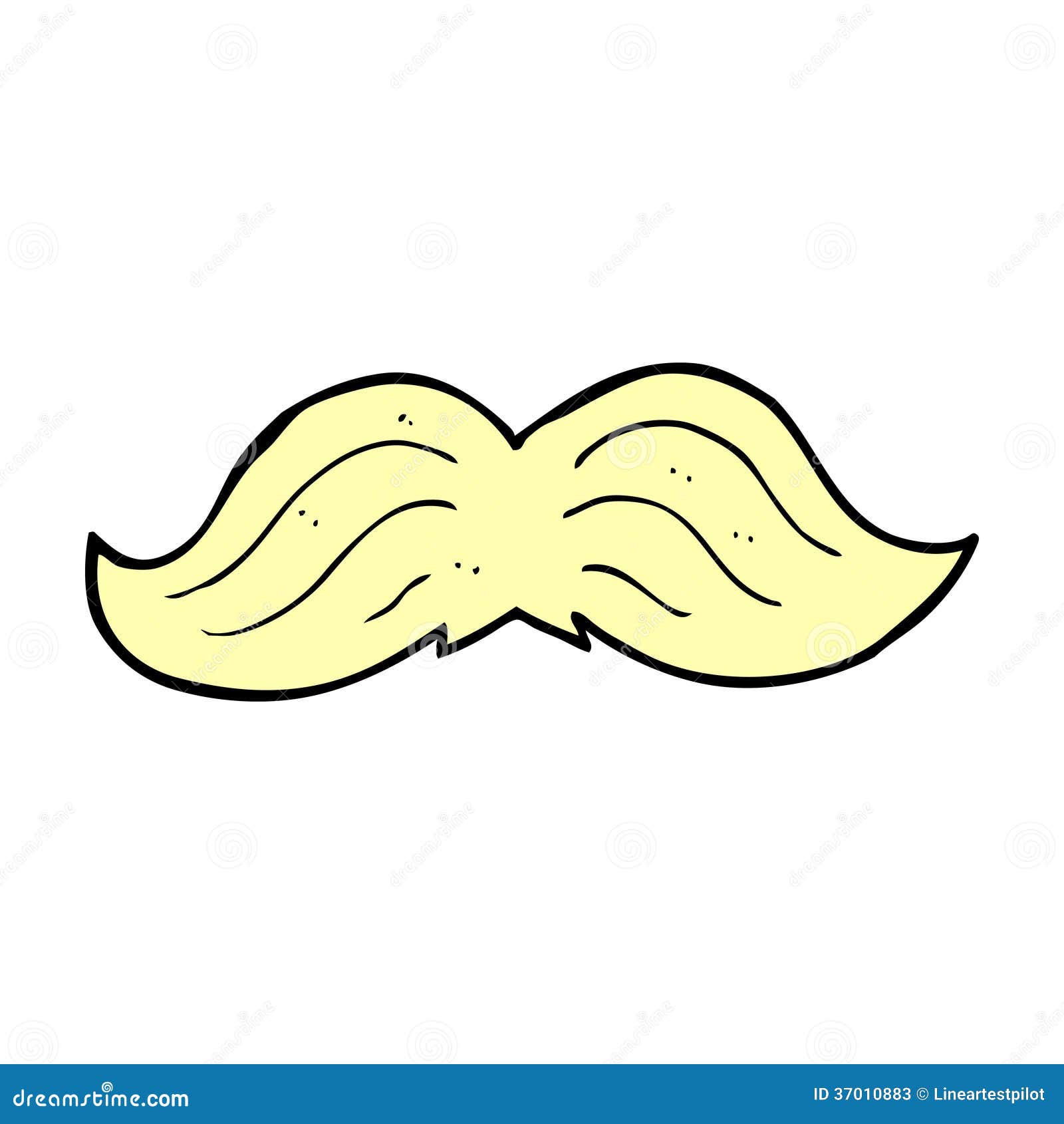 Bigode Dos Desenhos Animados Ilustração Stock - Ilustração de bigode ...