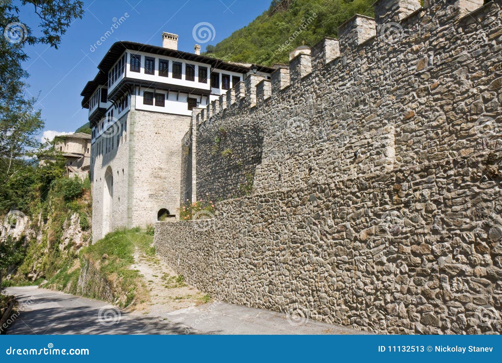 Bigorski Monastery stock image. Image of history, historical - 11132513