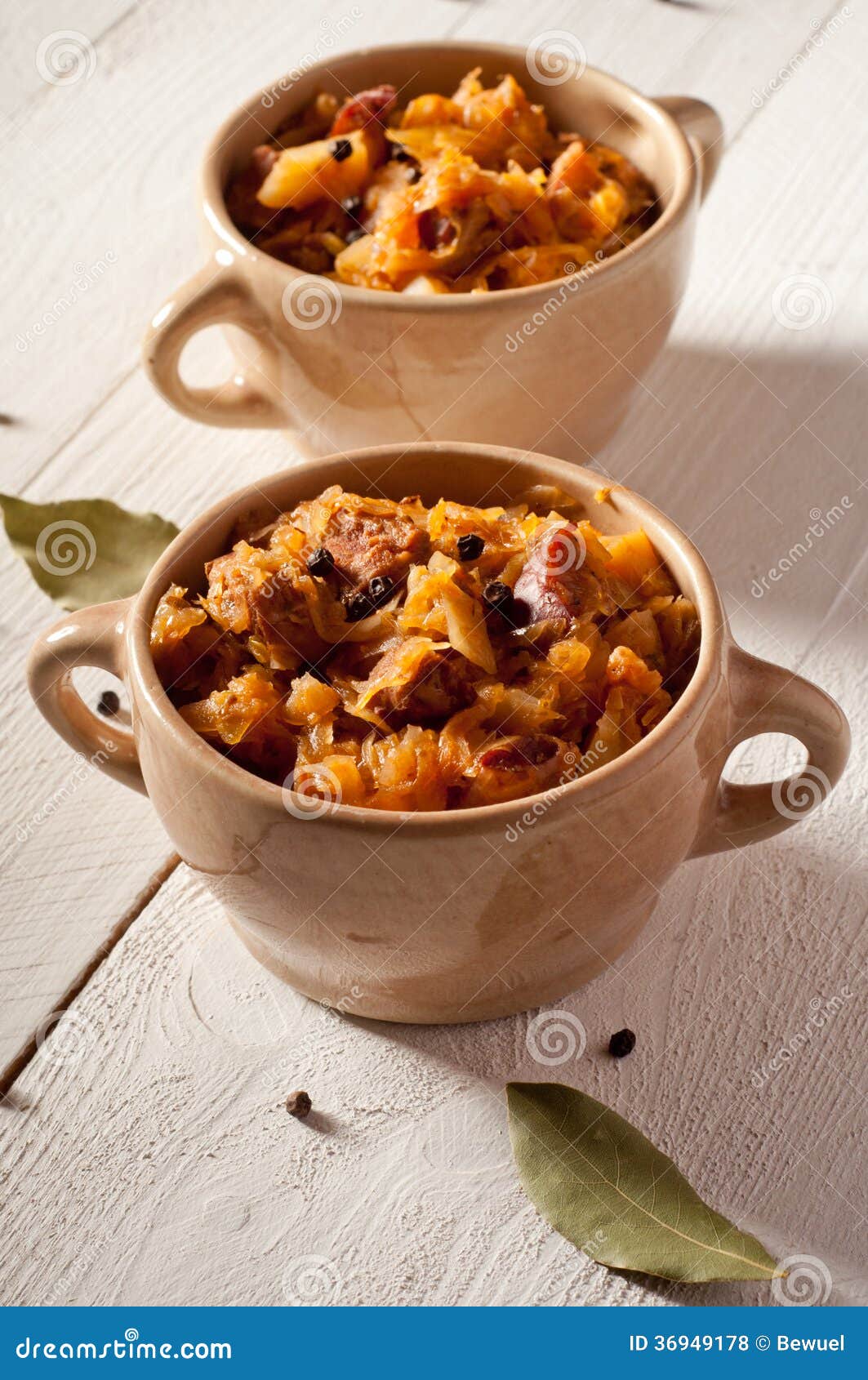 Bigos. the Traditional Polish Dish Stock Photo - Image of table ...