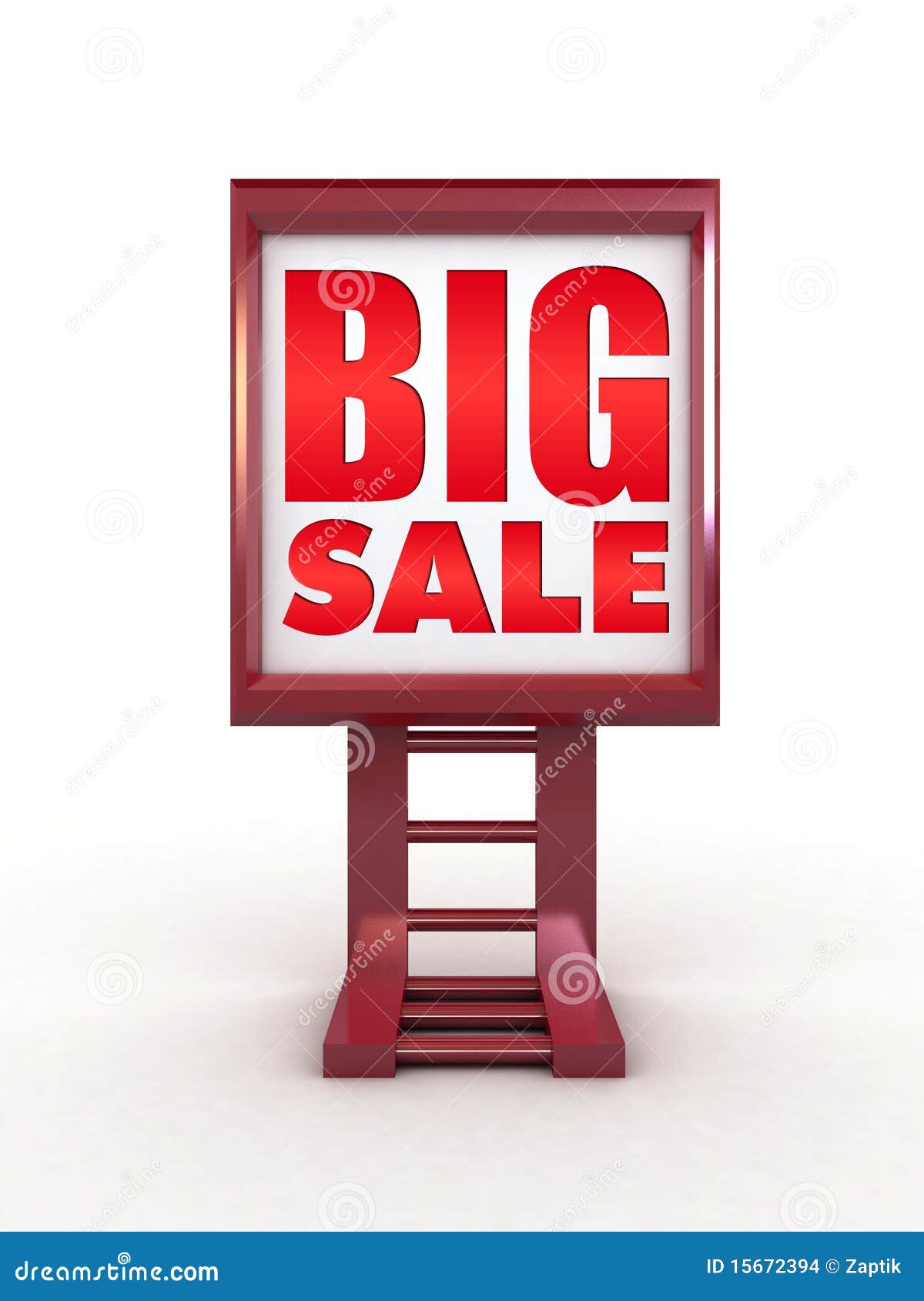 Bigsale stock illustration. Illustration of media, message - 15672394