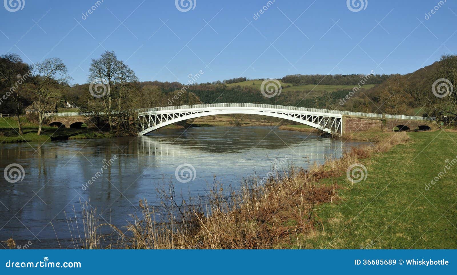 Bigsweir Bridge stock image. Image of long, trees, monmouthshire - 36685689