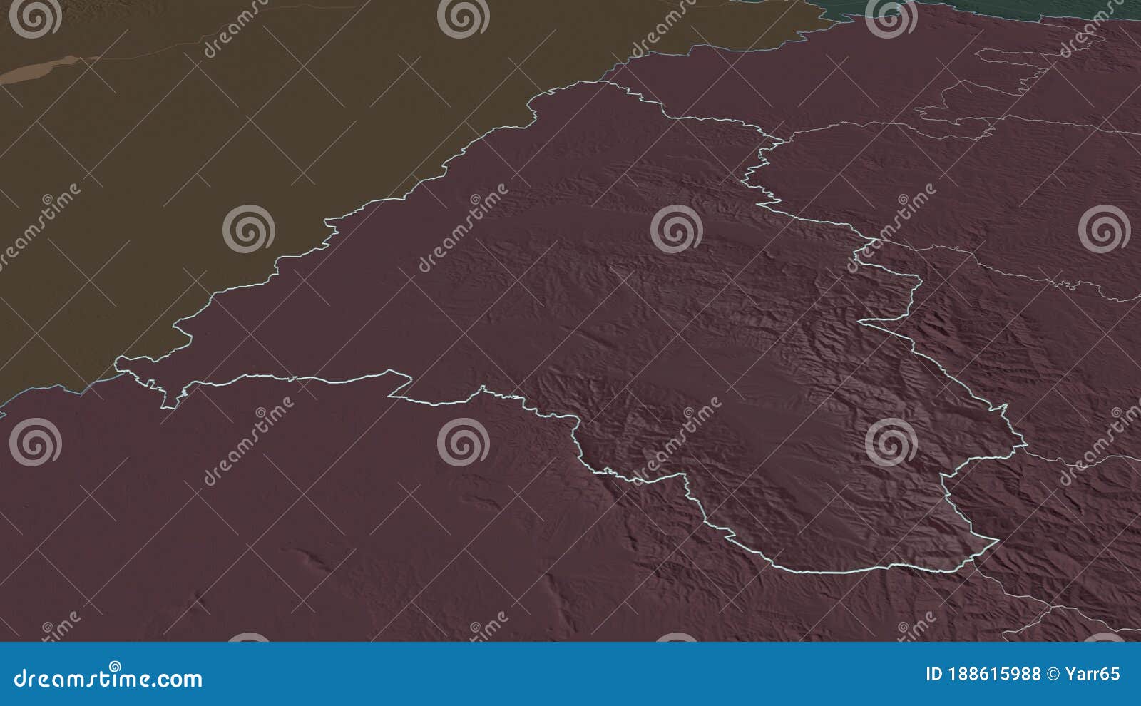 Bihor, Romania - Outlined. Administrative Stock Illustration ...