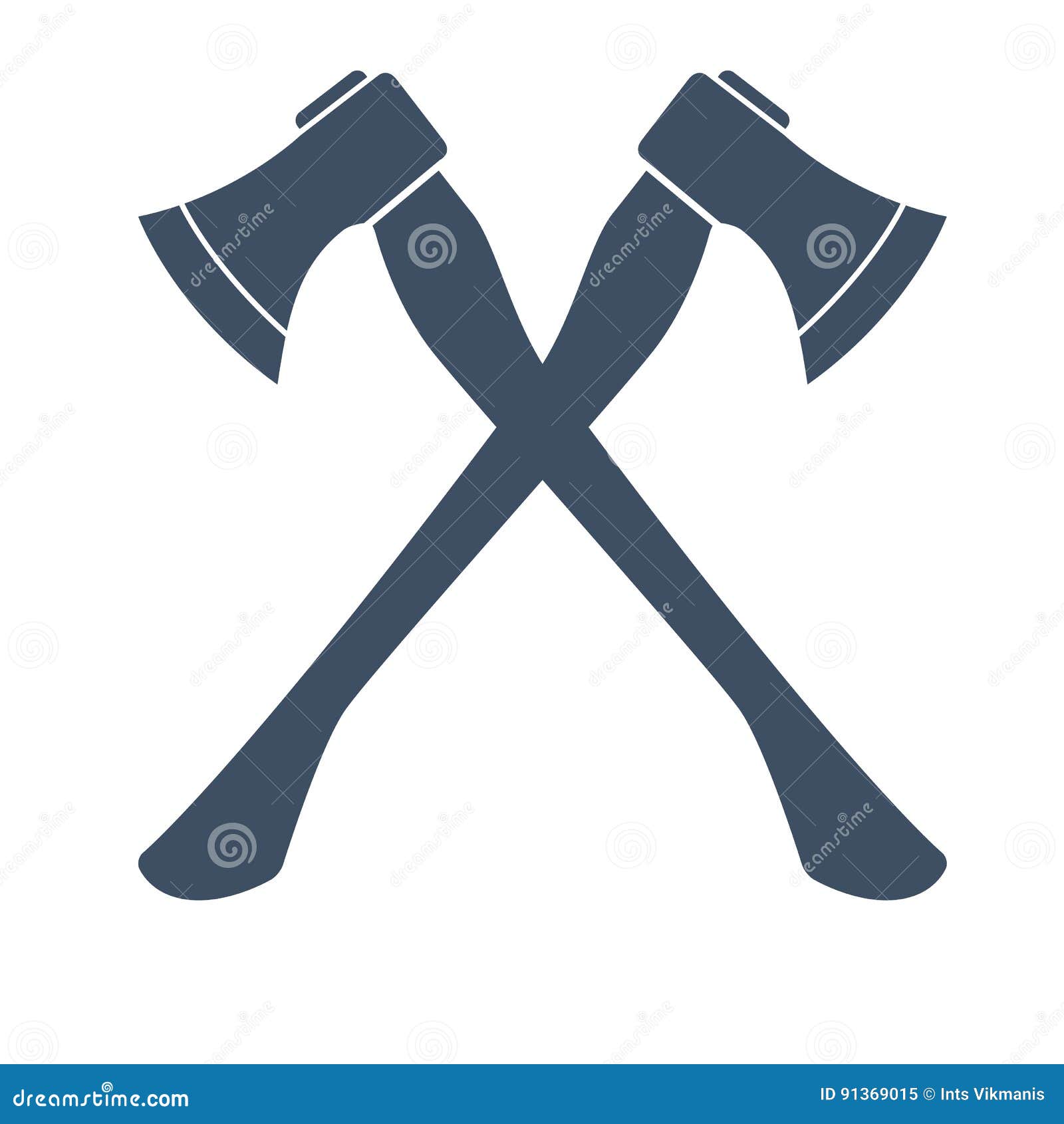 Bijl vectorillustratie vector illustratie. Illustration of timmerhout ...