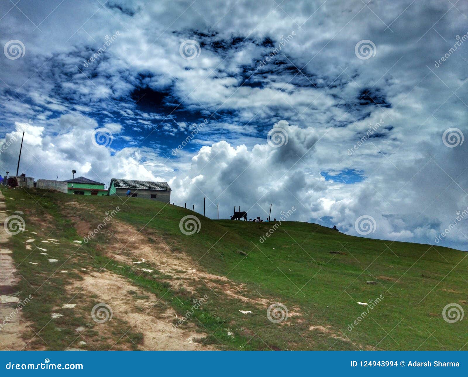 Bijli mahadev temple stock photo. Image of temple, mahadev - 124943994