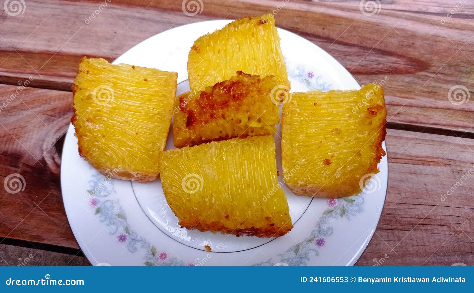 Bika Ambon Cake Slices. Medan Traditional Cake. Stock Image - Image of ...