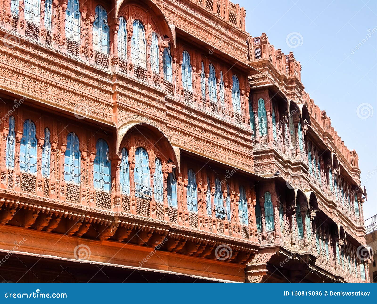 Traditional Architecture of Bikaner Editorial Photo - Image of ...