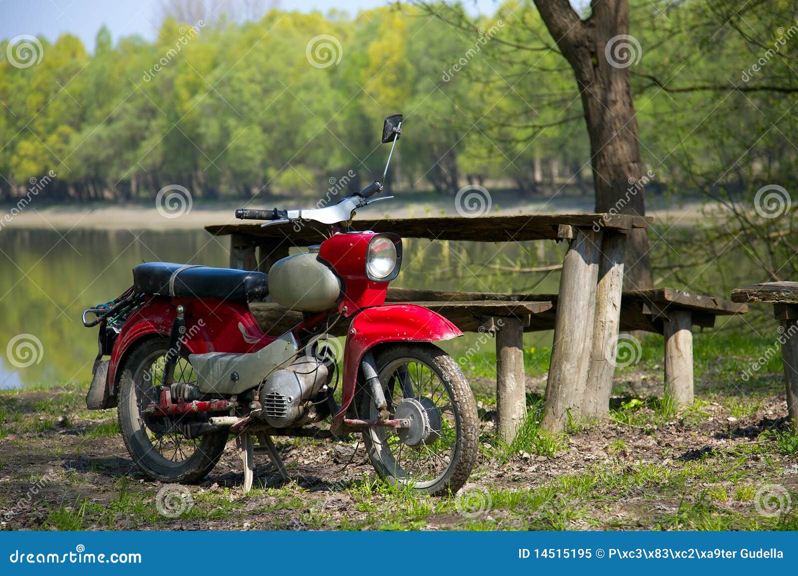 Bike stock image. Image of cycle, parked, country, rural - 14515195