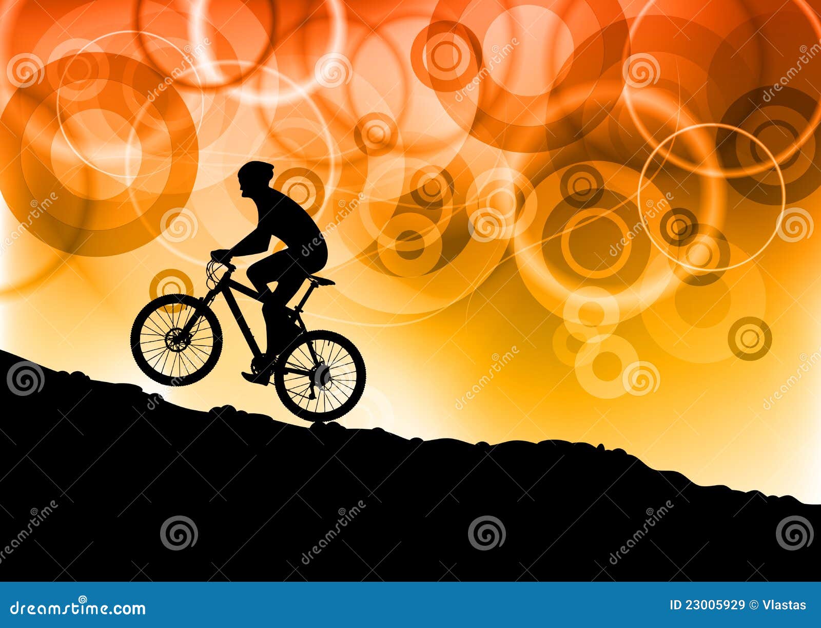 Bike abstract stock vector. Illustration of cycle, outdoor - 23005929