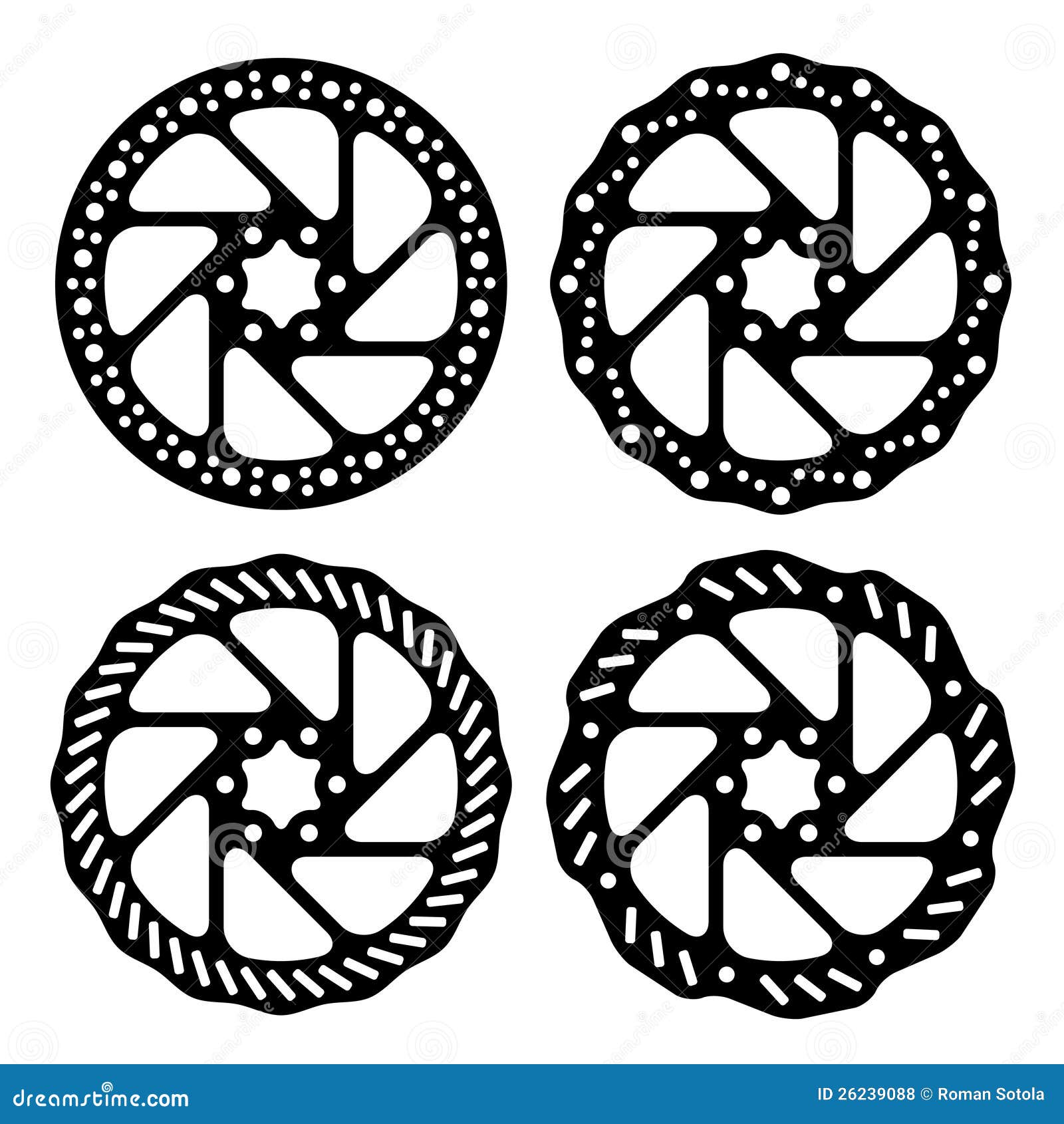 Brake Disc Icon On White Background. Simple Element Illustration From ...