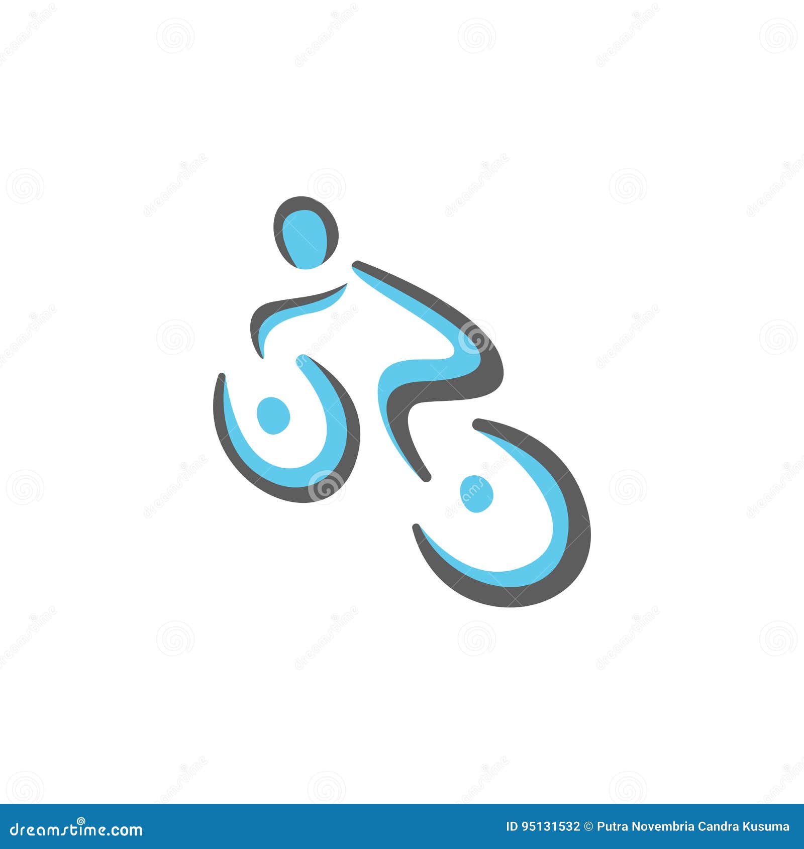 Bike Cycle Icon Logo Design Element Stock Vector - Illustration of logo ...
