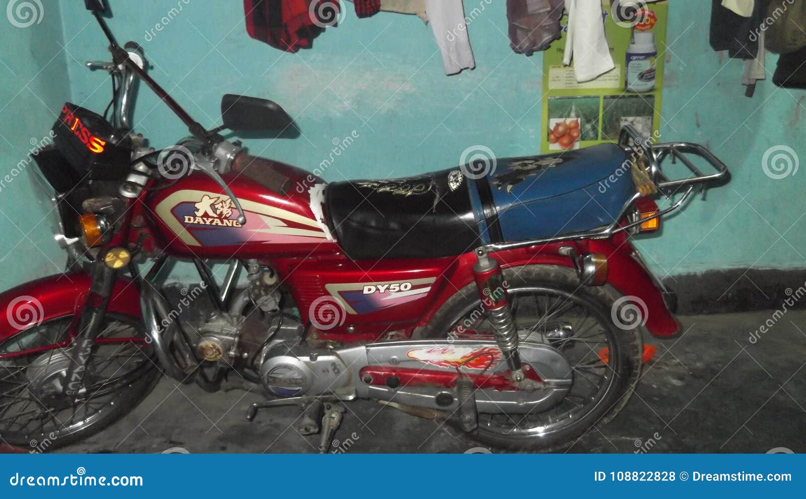 Bike editorial stock photo. Image of 50cc, motor, motorbike - 108822828