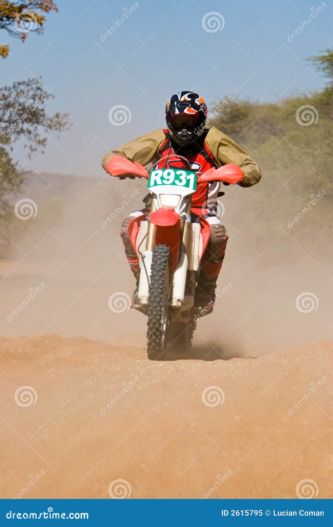 Bike desert race stock image. Image of desert, rider, machine - 2615795