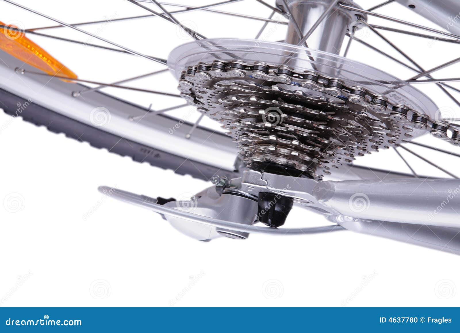 Bike detail stock photo. Image of reflex, bicycle, technical - 4637780