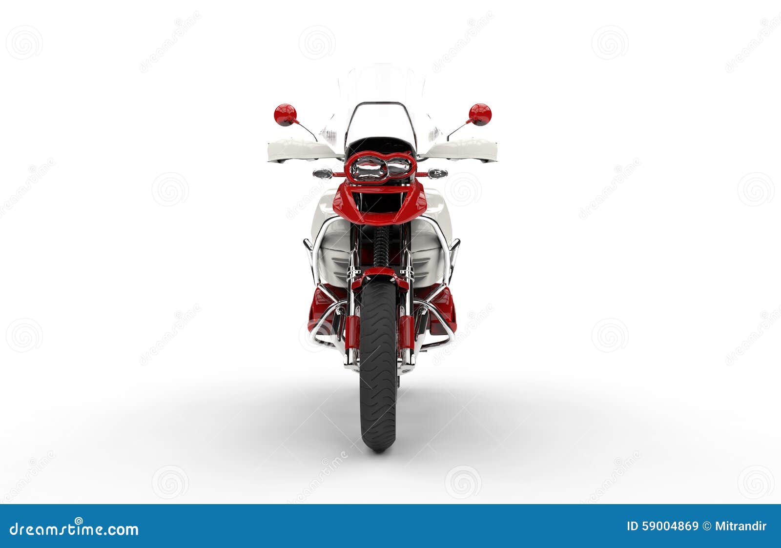 Bike Front View stock illustration. Illustration of gear - 59004869