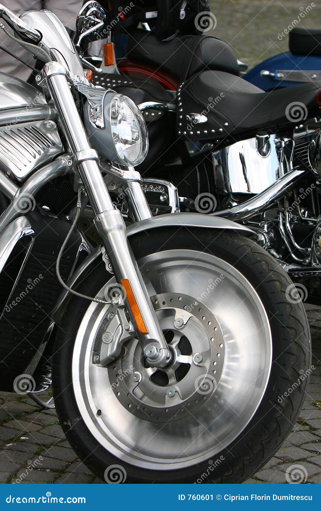 Bike front wheel stock image. Image of stop, colors, pleasure - 760601