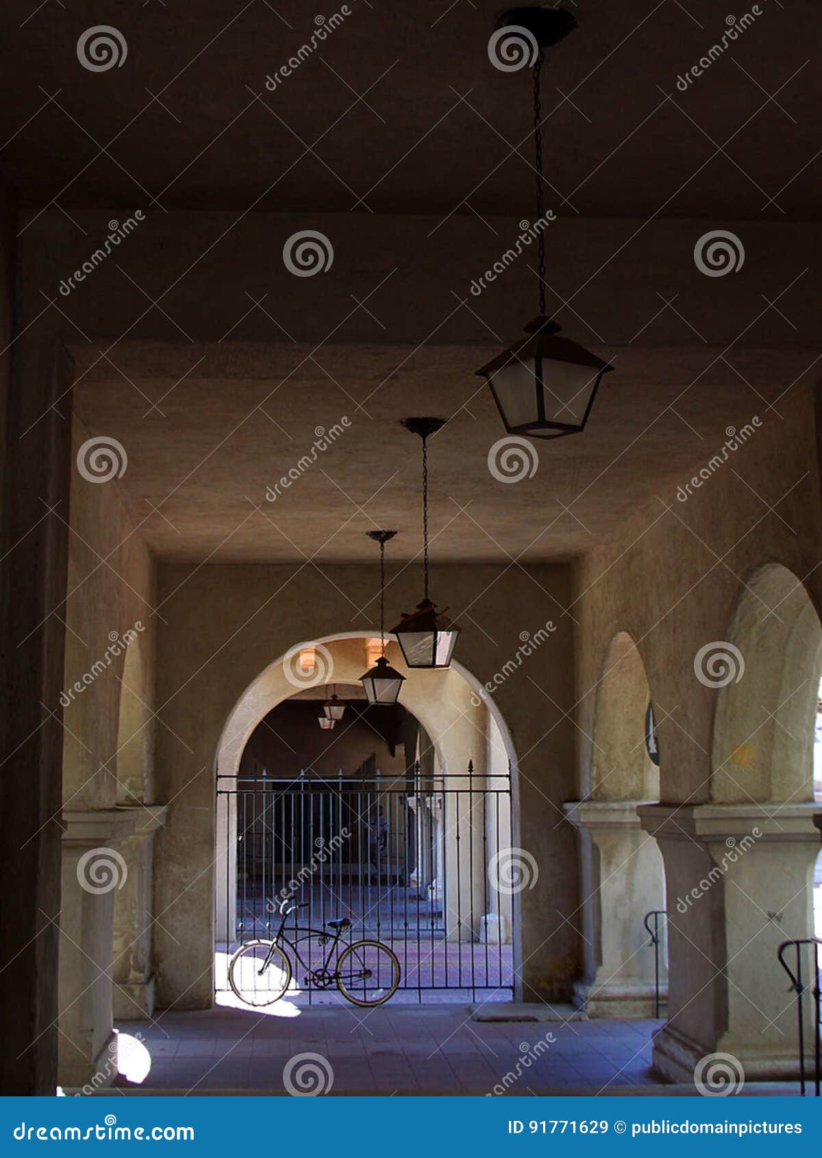 Bike And Gate Picture. Image: 91771629