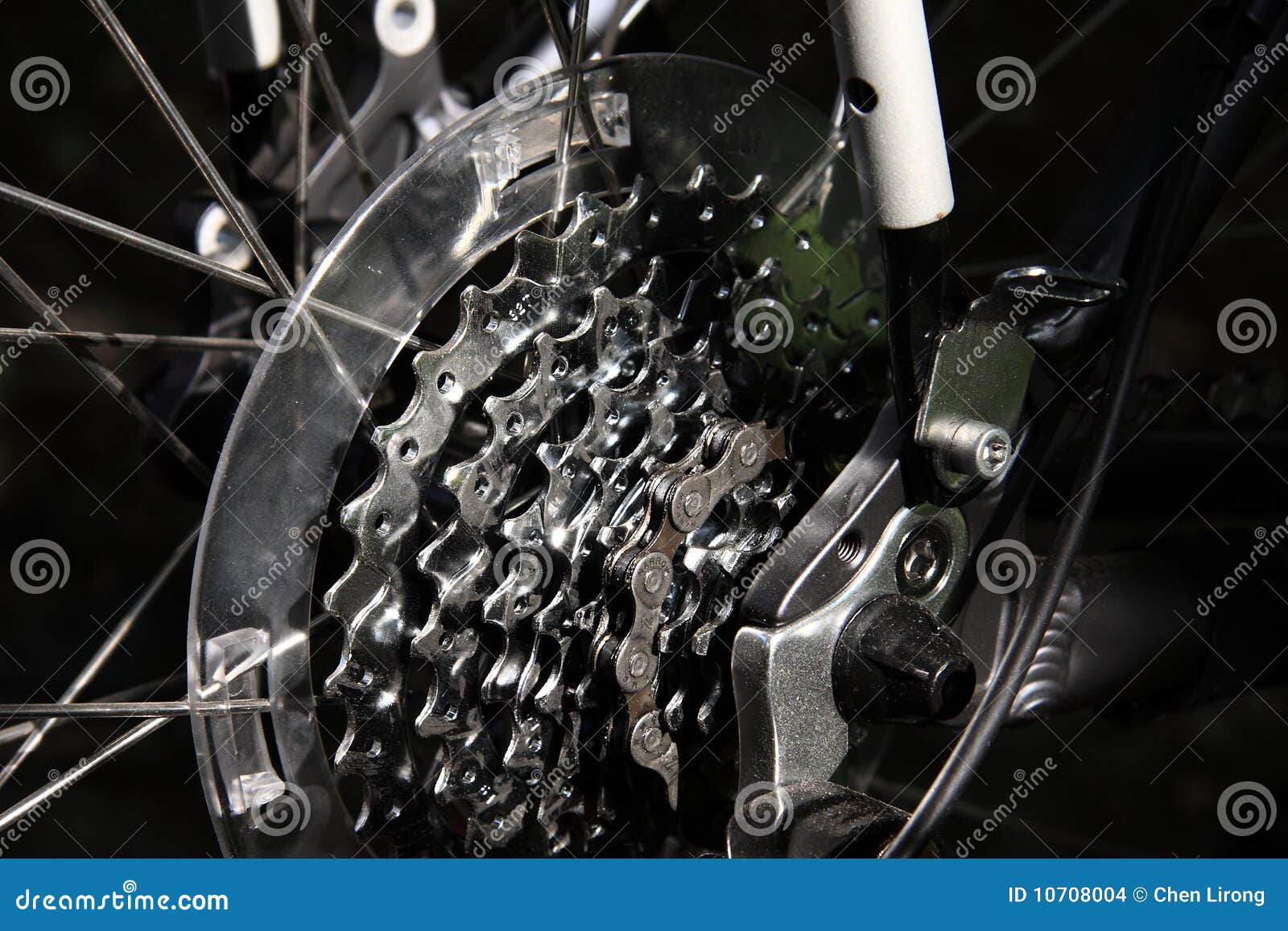 Bike gear stock photo. Image of power, gear, close, precise - 10708004