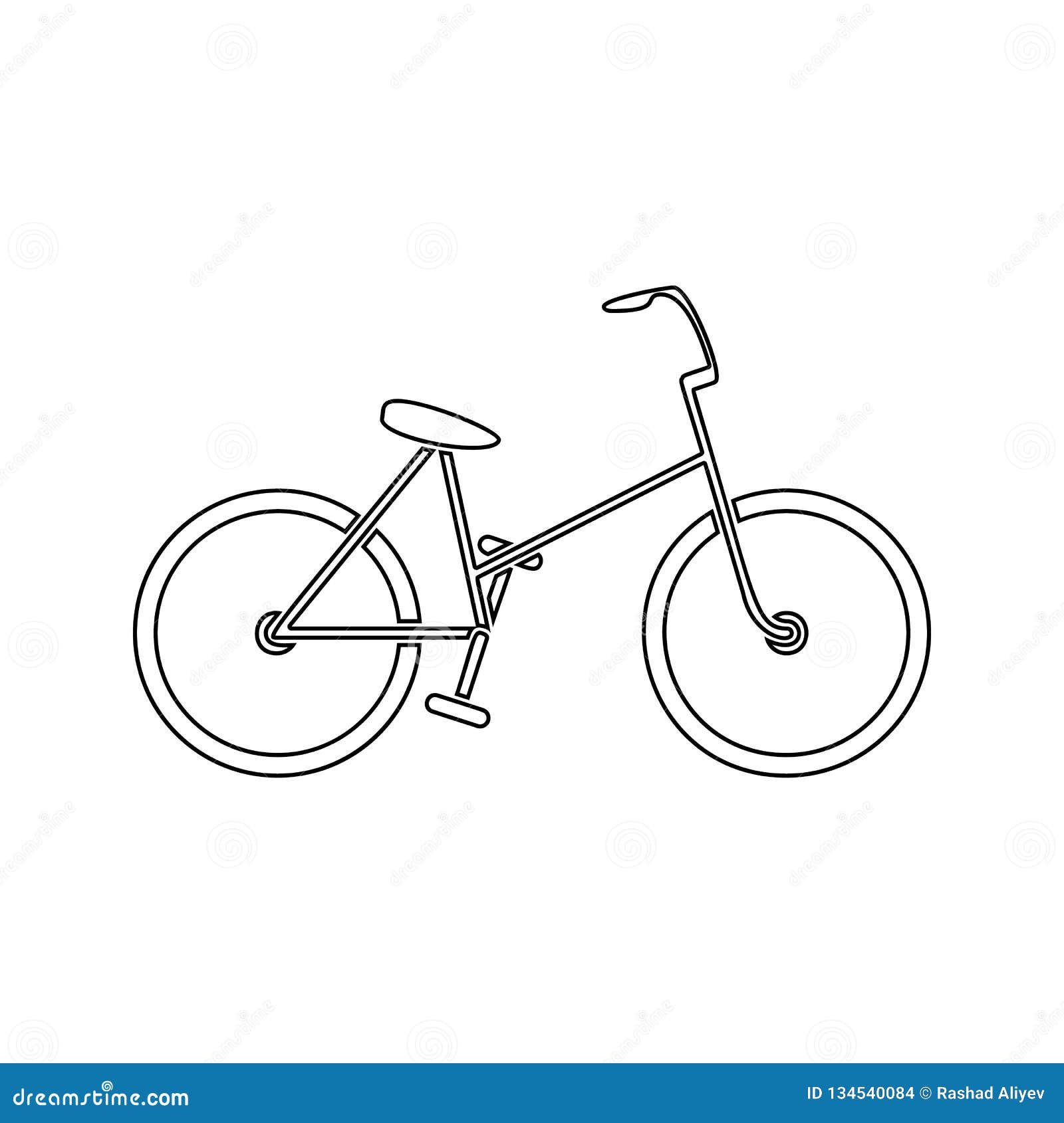 A Bike Icon. Element of Cyber Security for Mobile Concept and Web Apps ...