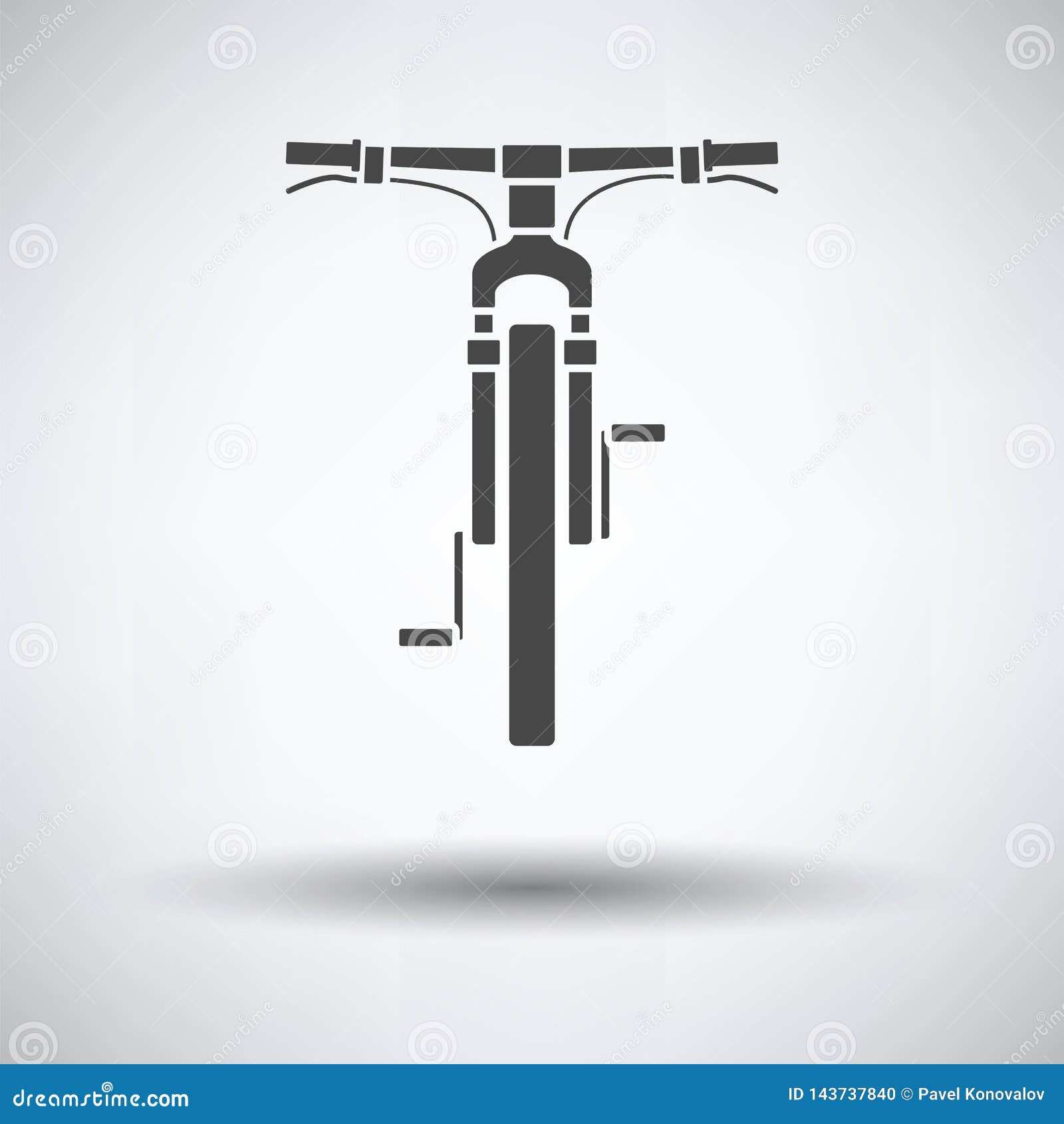Bike icon front view stock vector. Illustration of wheel - 143737840