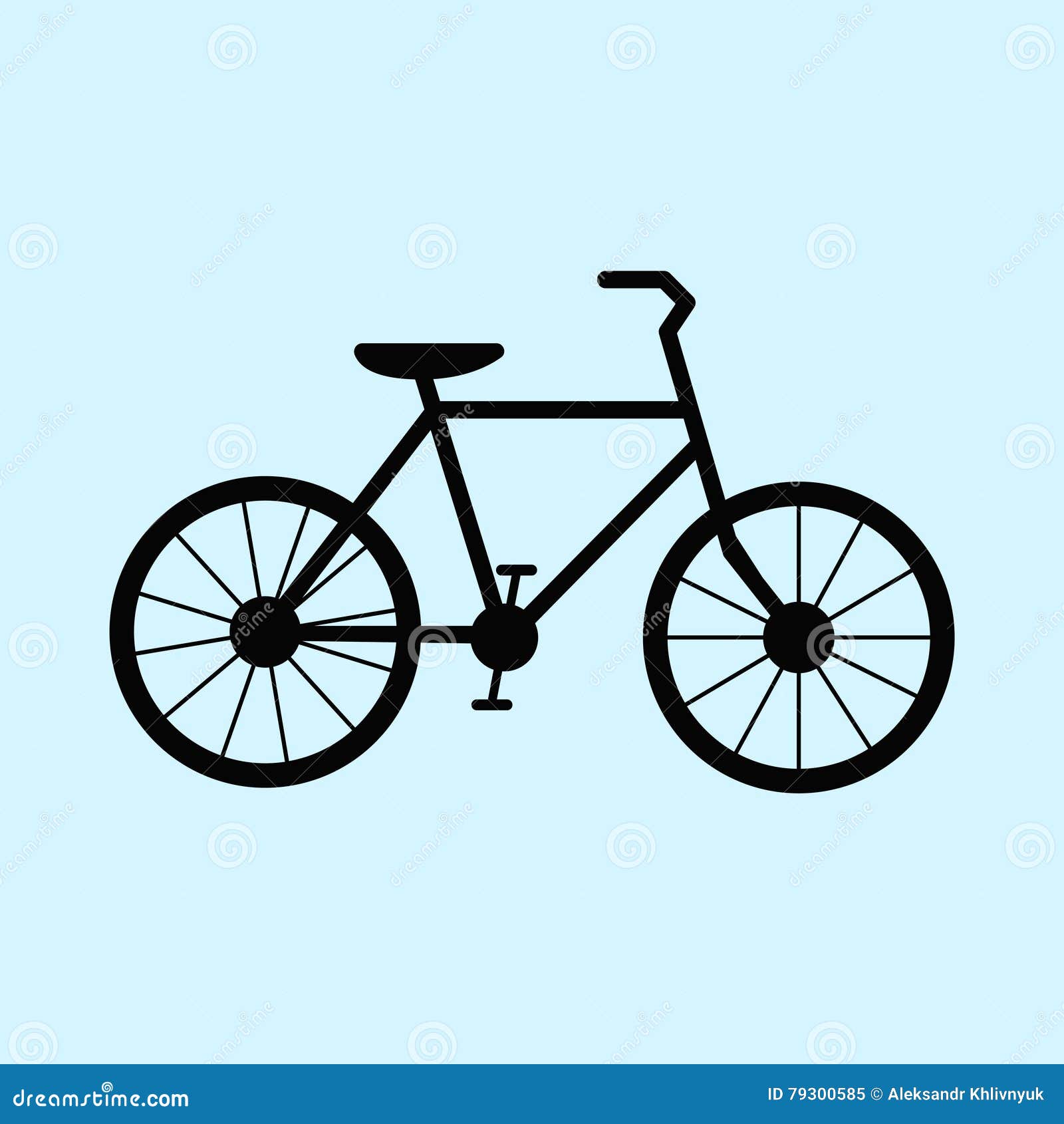 Bike icon stock illustration. Illustration of modern - 79300585