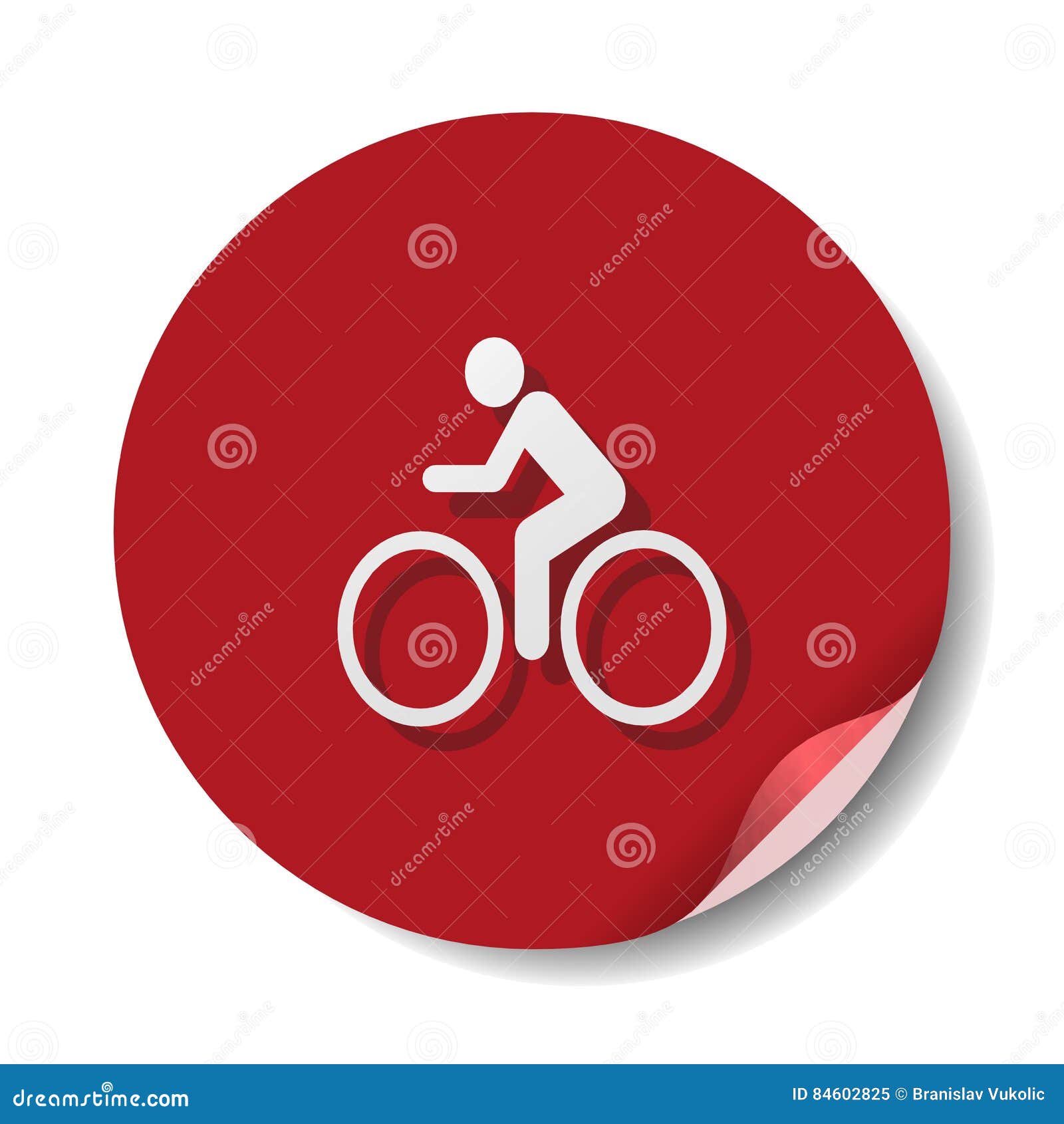 Bike label, illustration stock illustration. Illustration of racing ...