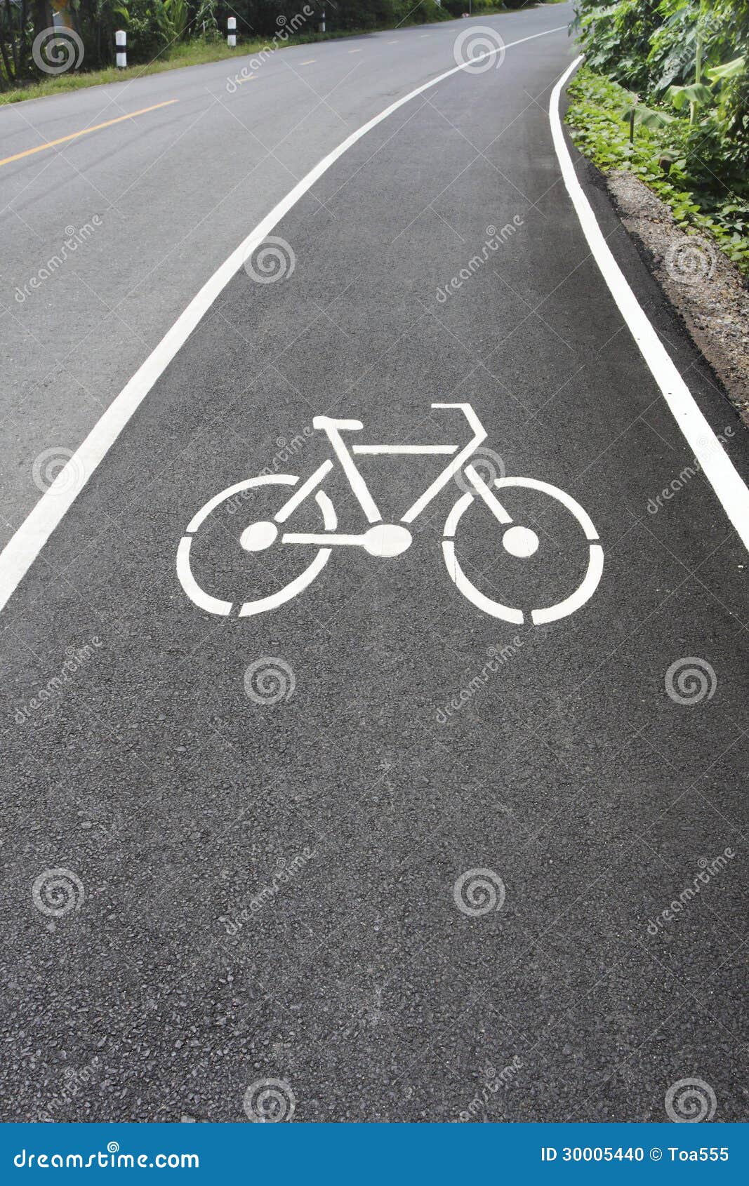 Bike Lane Asphalt Texture Royalty-Free Stock Image | CartoonDealer.com ...