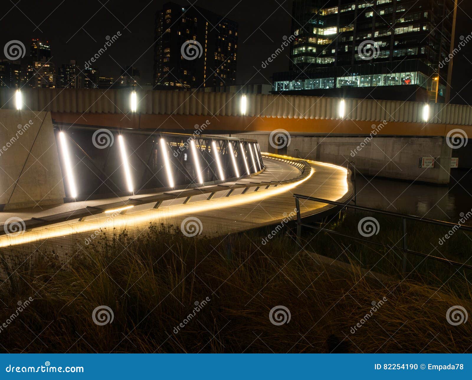 Bike Lane under Bridge stock photo. Image of transport - 82254190