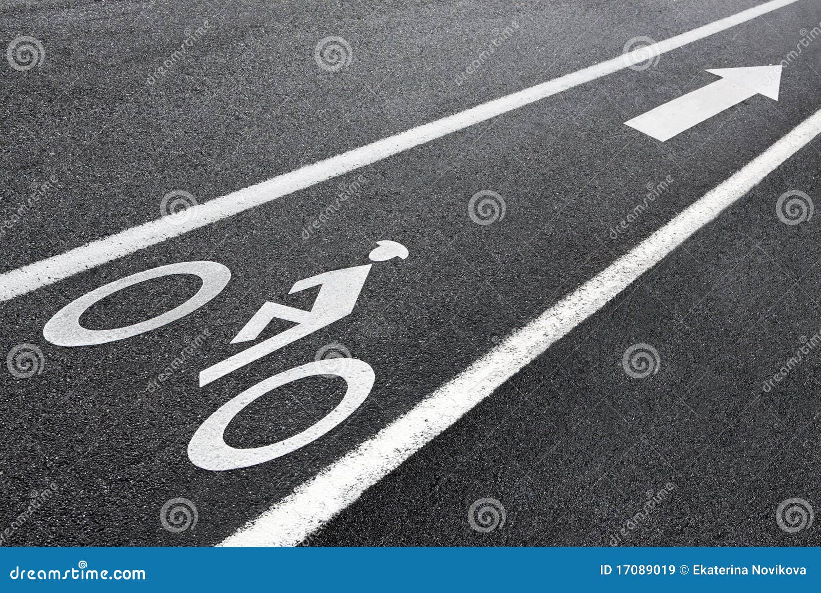 Bike Lane Draw Royalty-Free Stock Photo | CartoonDealer.com #68251017