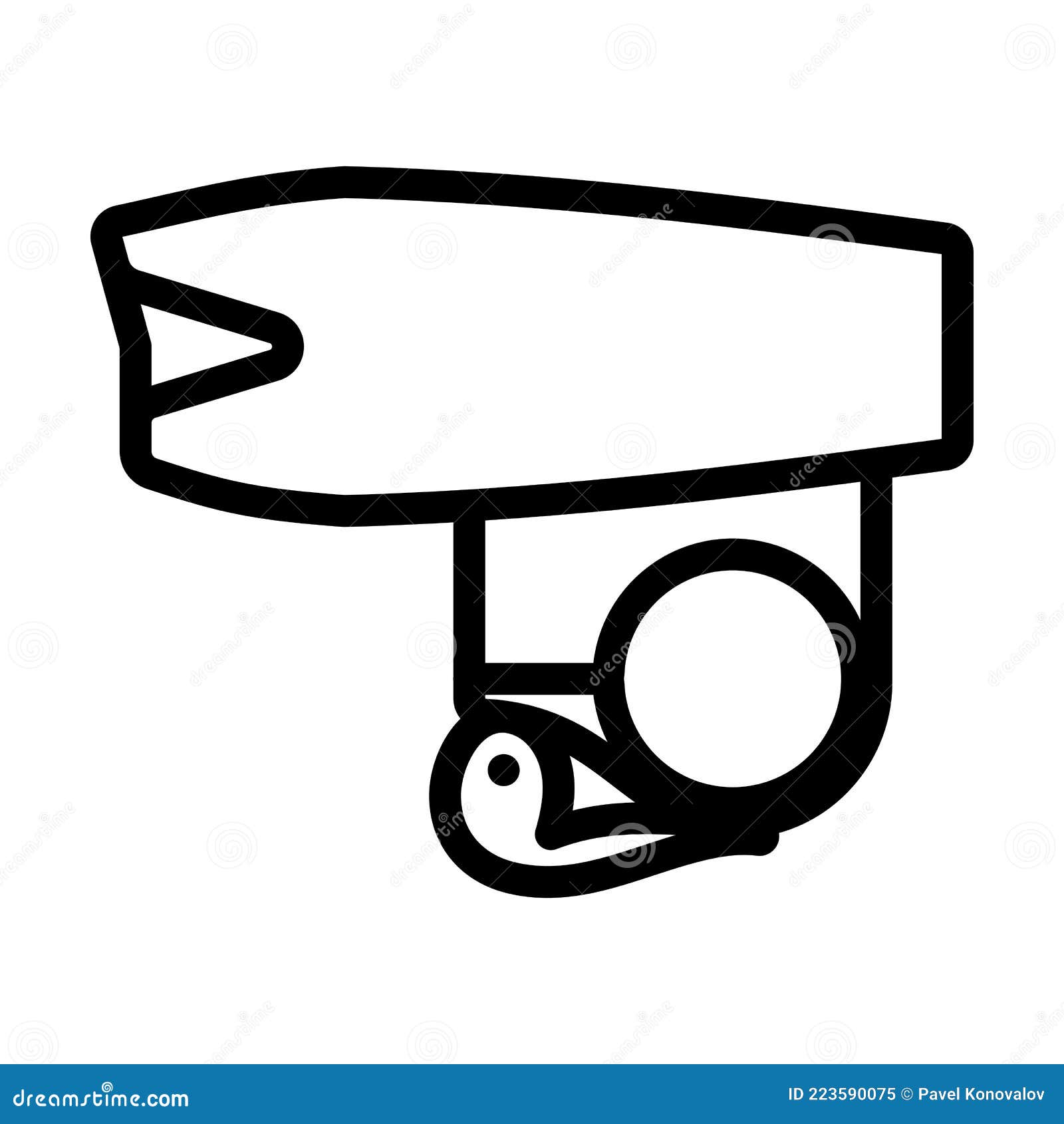 Bike Light Equipment Icon stock vector. Illustration of outdoors ...