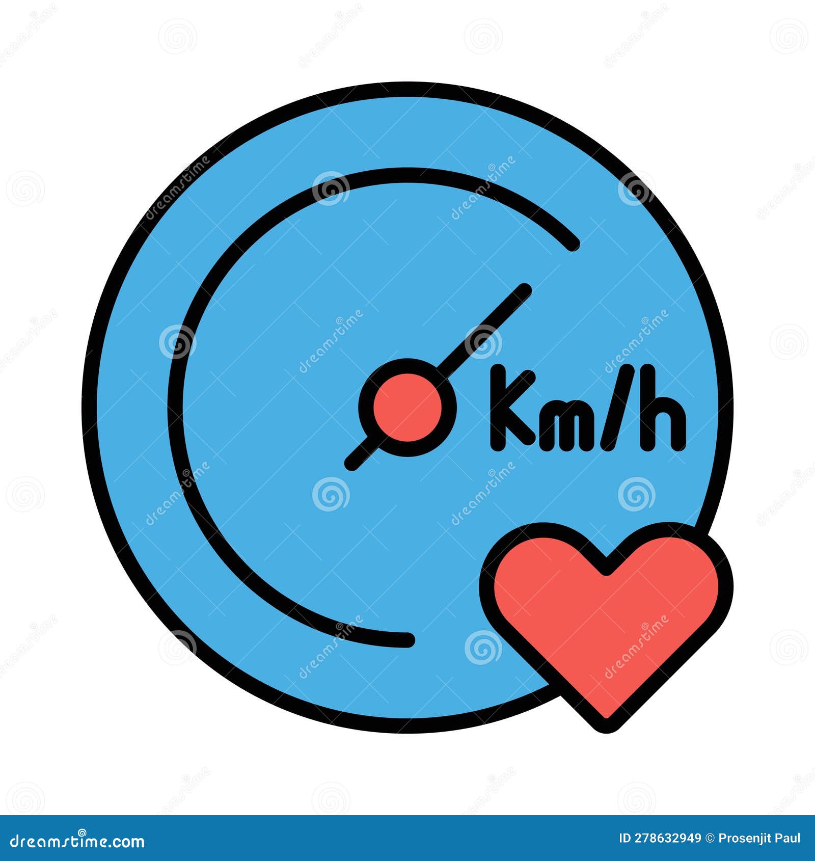 Bike Meter, Meter, Speed Meter Icon Stock Vector - Illustration of ...