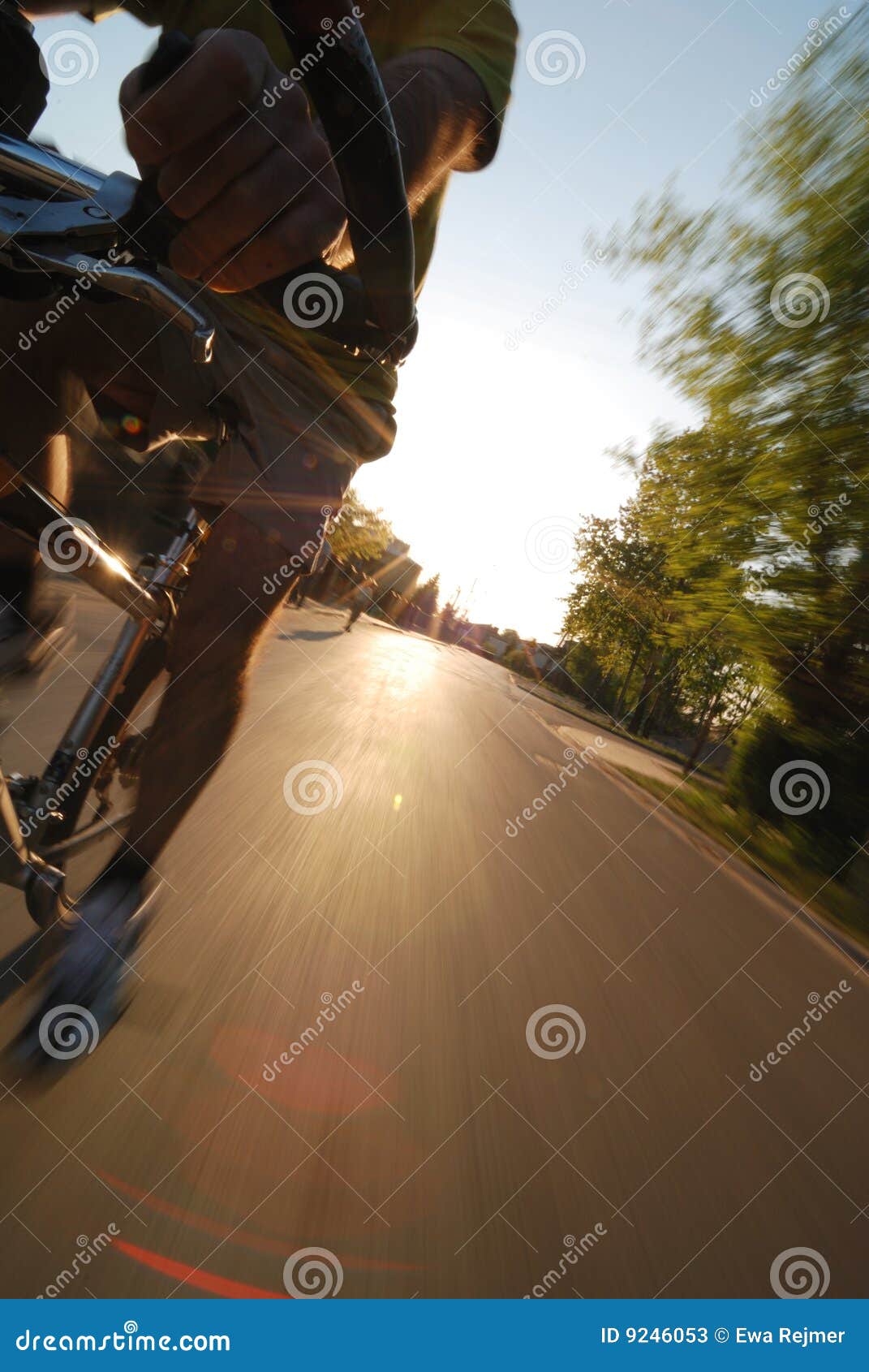 Bike in motion stock image. Image of outdoor, bike, speed - 9246053