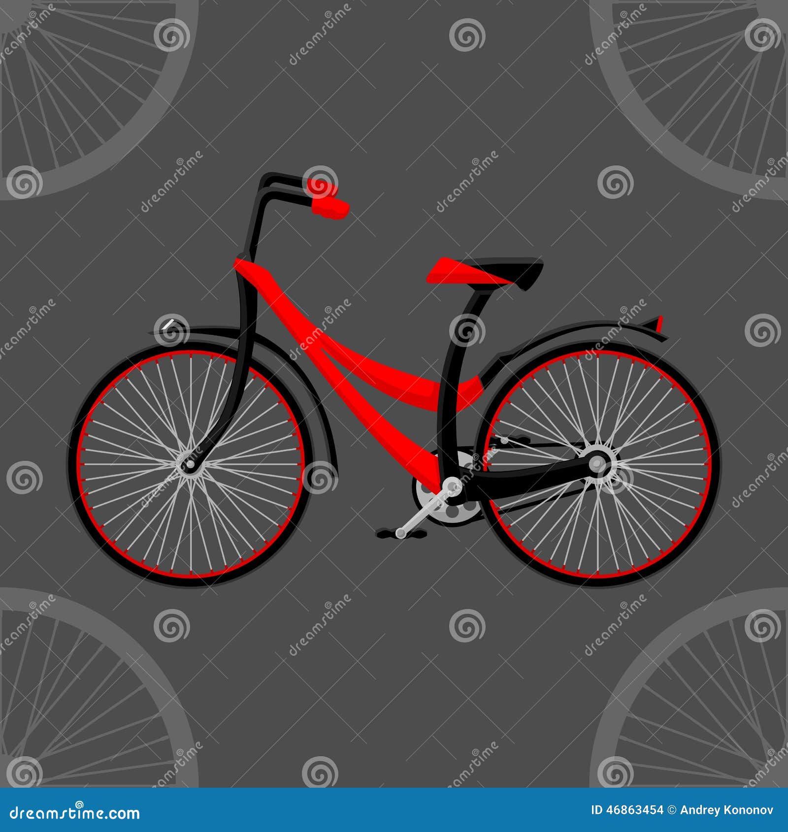 Bike o 2D ilustração do vetor. Ilustração de objeto, competitivo - 46863454